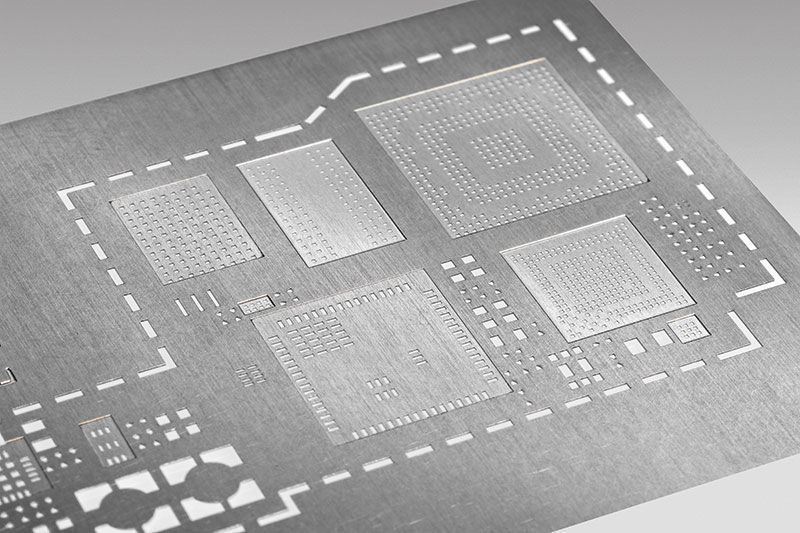 SMT stencil - ASM Assembly Systems - multi-level