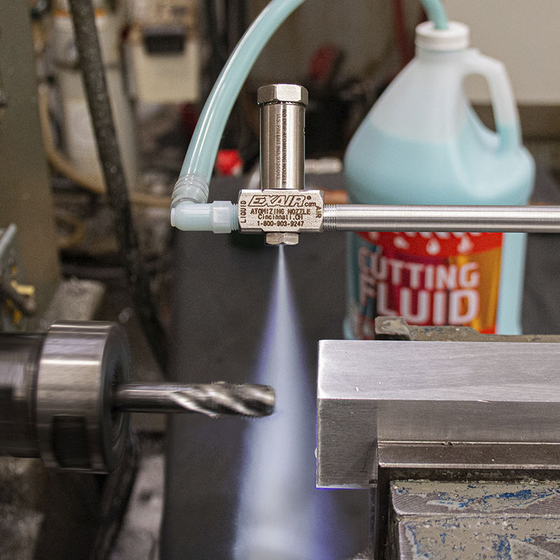 Siphon fed nozzle - SR series - EXAIR - spray / atomizing / compressed air