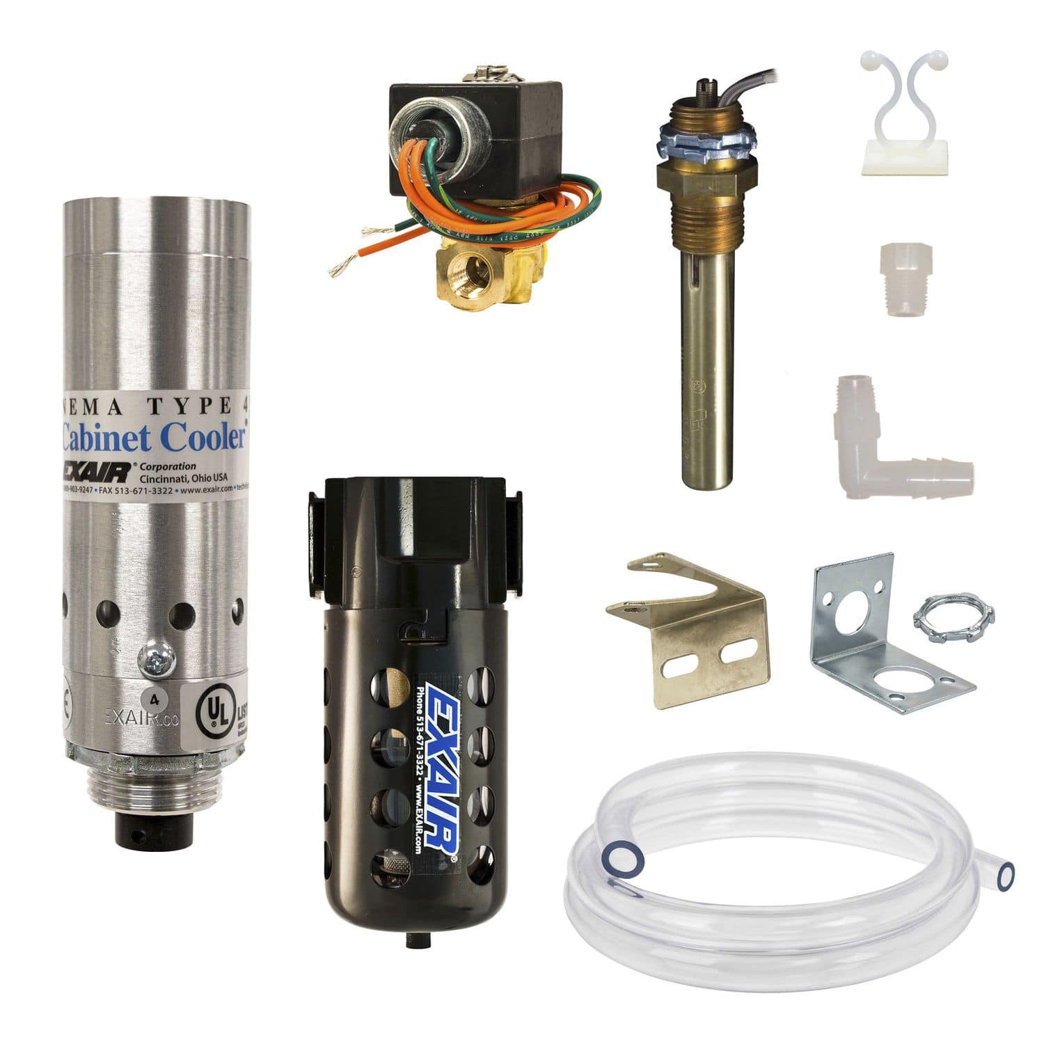 Compressed air cooler - 4240 - EXAIR - for electrical cabinet / compact ...