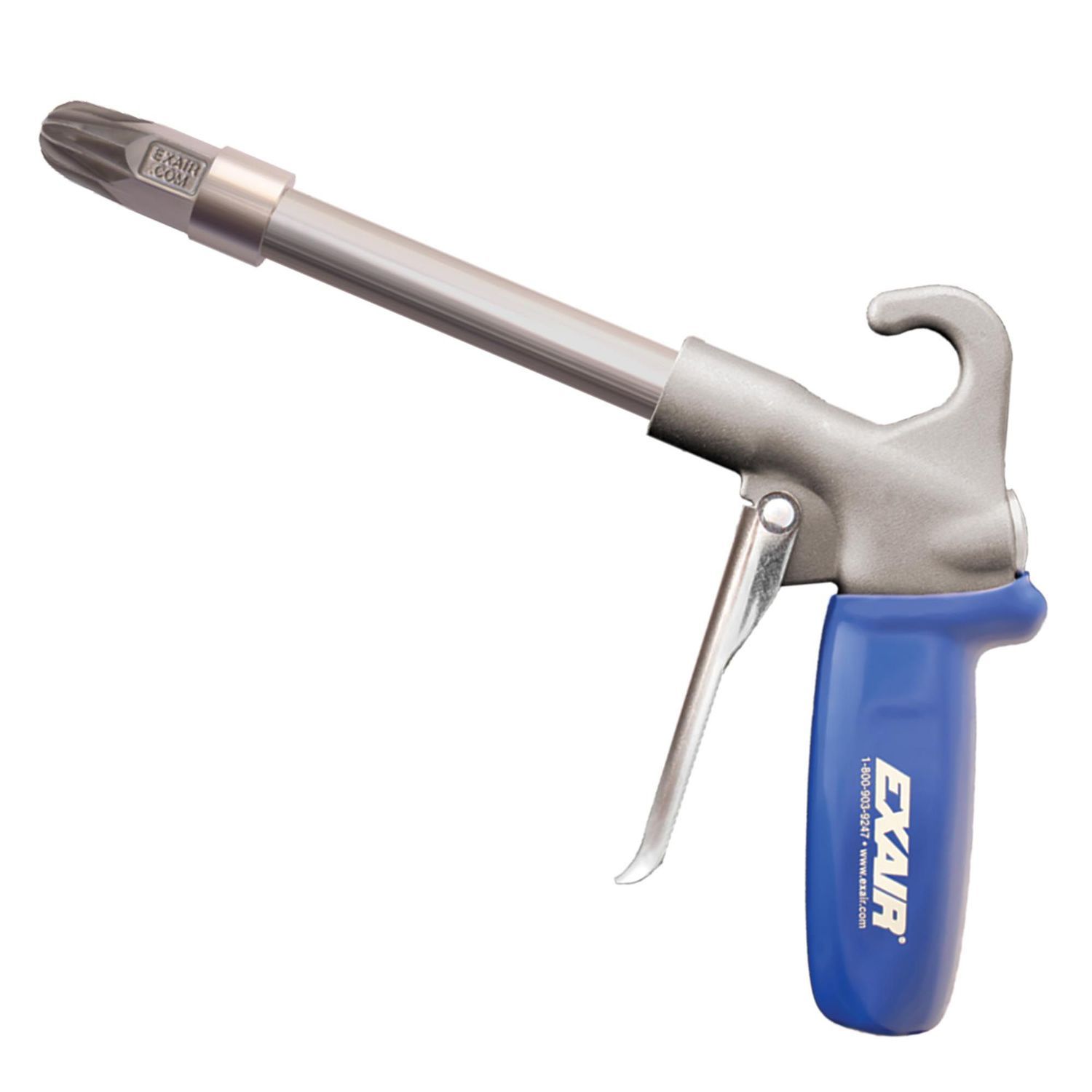 Safety air blow gun - 1210SS - EXAIR - aluminum / OSHA / ergonomic