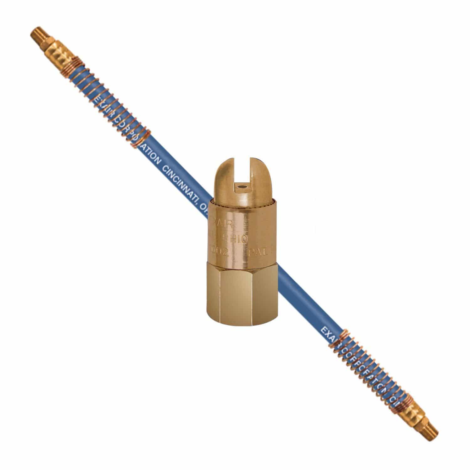 Blow-off nozzle - HP1002 - EXAIR - compressed air / full-cone / brass