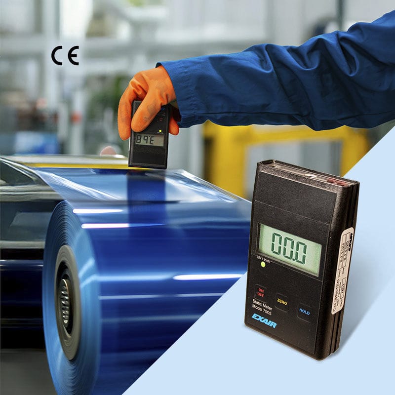 Electrostatic field measuring instrument - 7905 - EXAIR - digital ...