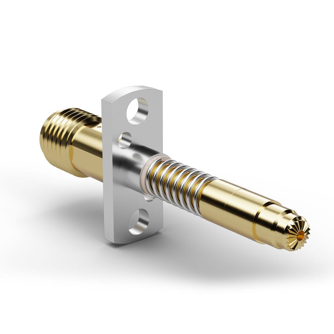 Coaxial test probe - HF66-0018 - Feinmetall GmbH - electric / spring-loaded