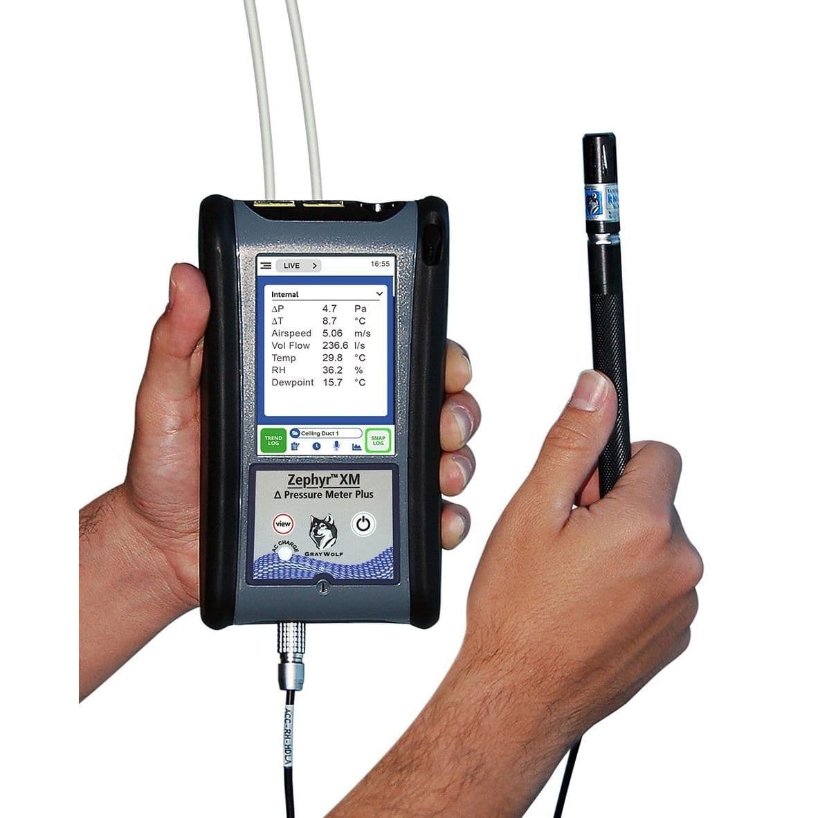 Differential micro-manometer - Zephyr XM - GrayWolf Sensing Solutions ...