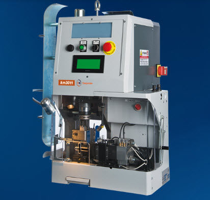 Cable crimping machine - KM3011 - KM Corporate Srl - semi-automatic ...