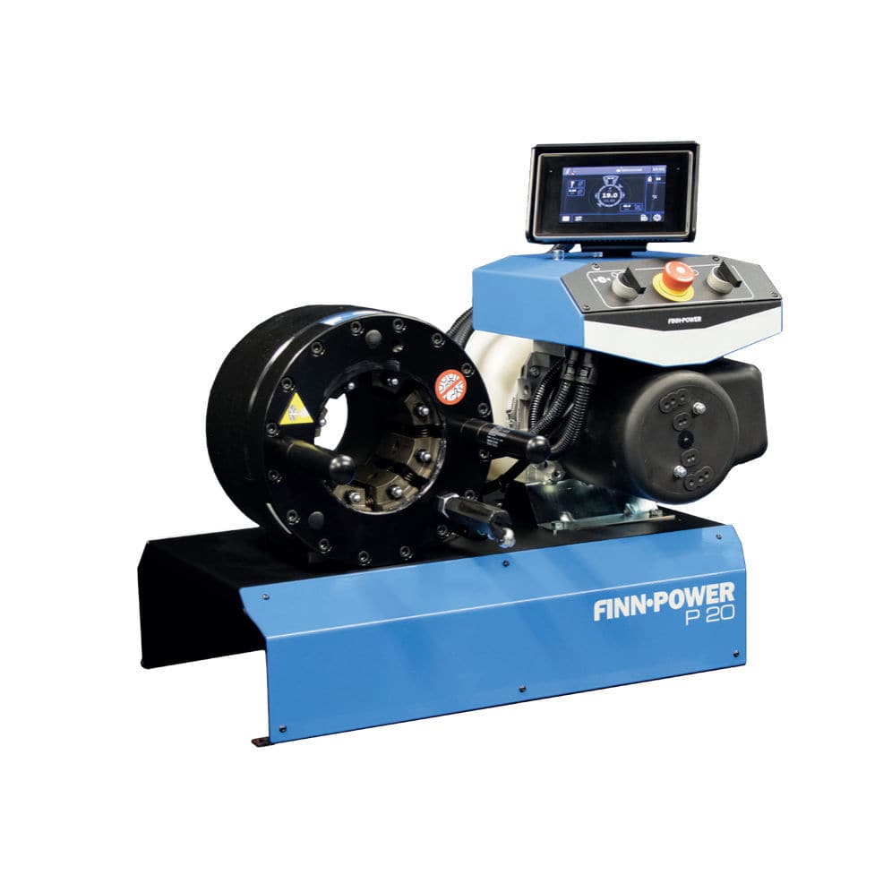 Hydraulic hose crimping machine - P20CS SCC - Finn-Power - manual ...