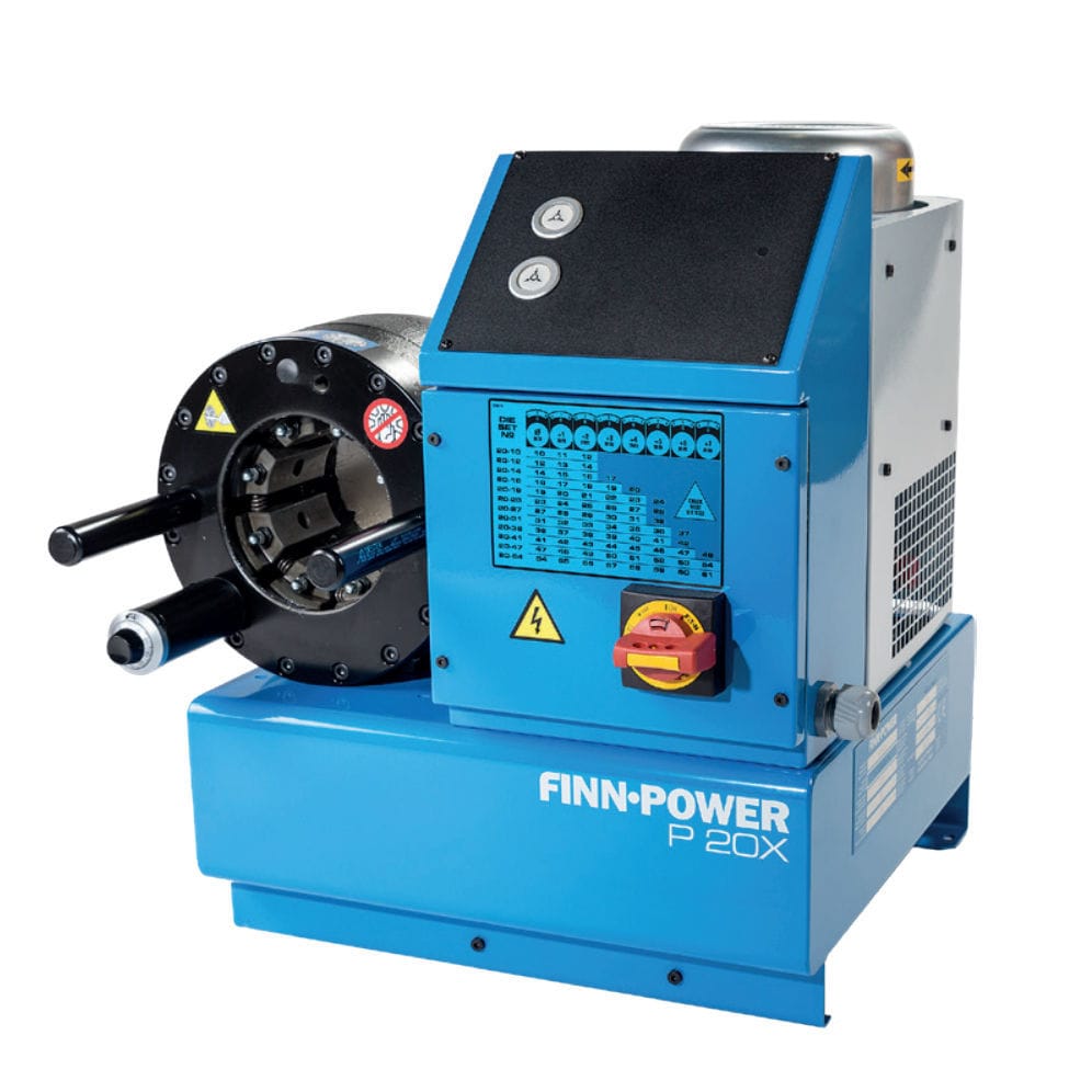Hose crimping machine - P20X - Finn-Power - semi-automatic / compact