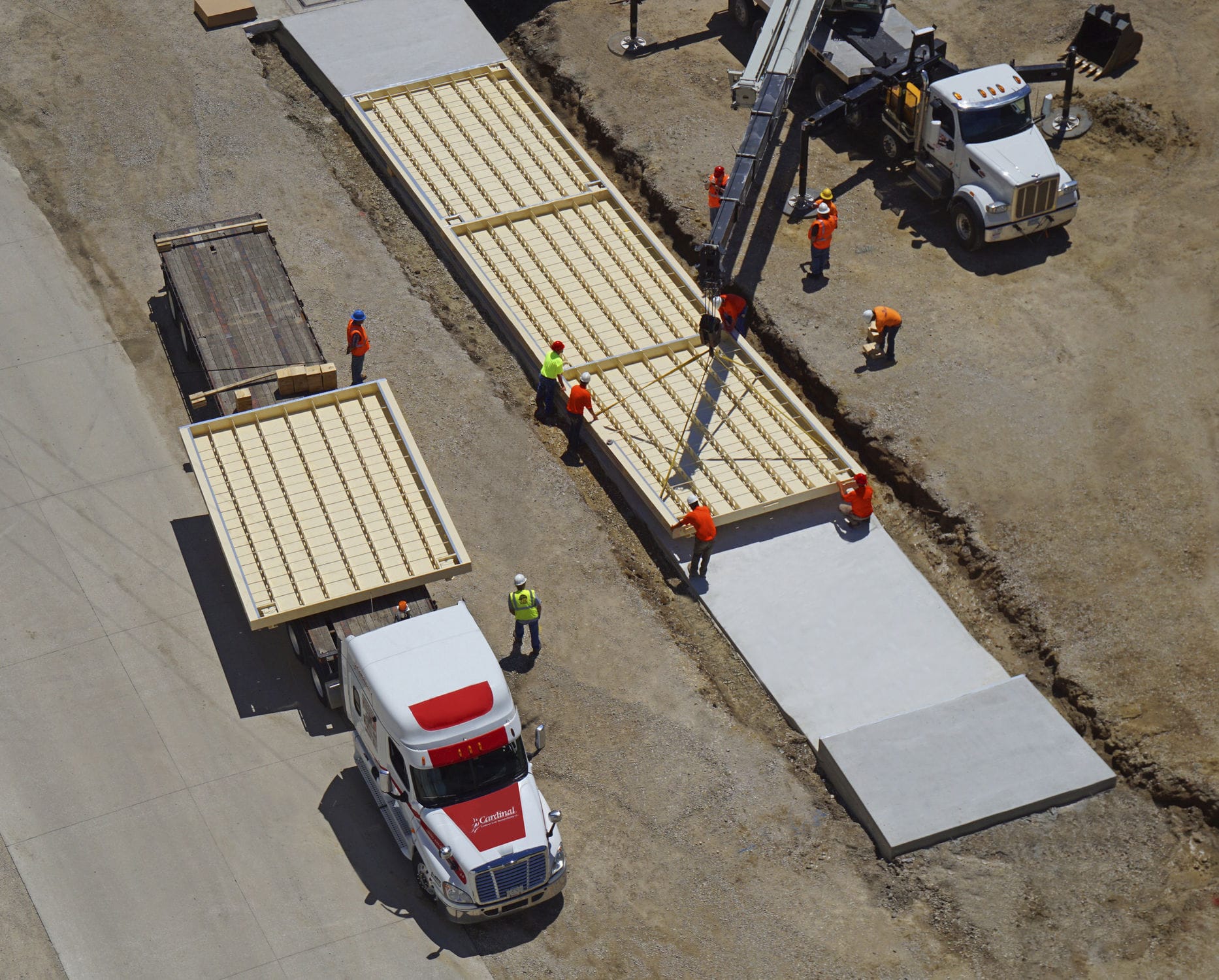 Truck weighbridge - ARMOR® - Cardinal Scale - concrete / digital