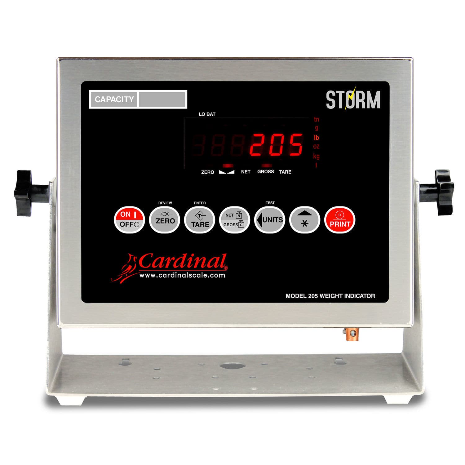 LED display weight indicator - 205 Storm - Cardinal Scale - benchtop ...