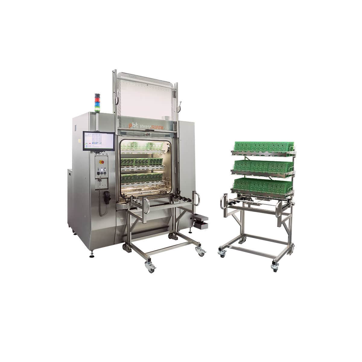 Water cleaning machine - HyperSWASH III - PBT Works s.r.o. - spray ...