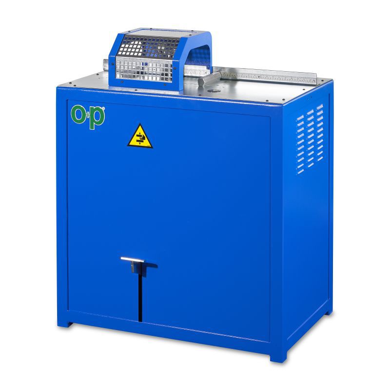 Rotary blade cutting machine - TF3 - OP Srl - for rubber / for hoses ...