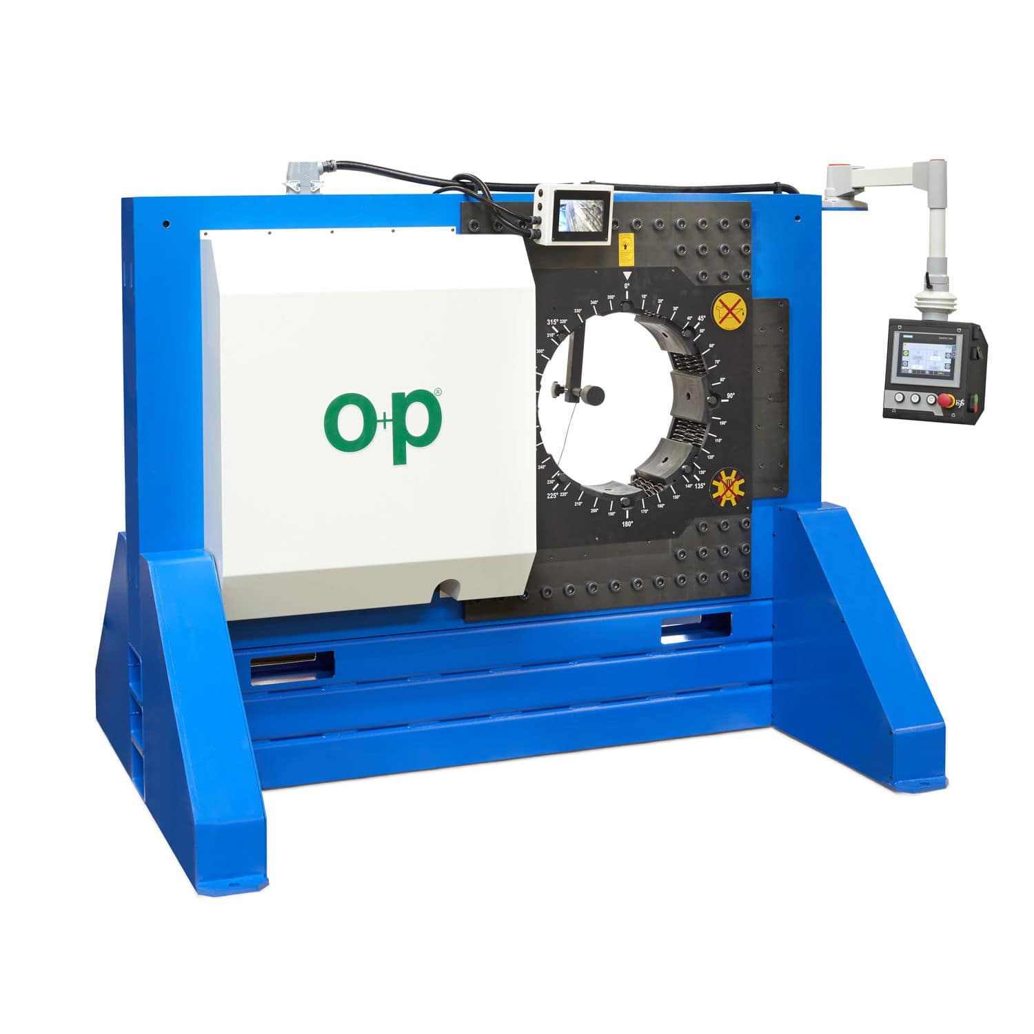 Hose crimping machine - TUBOMATIC V450 ES - OP Srl - automatic