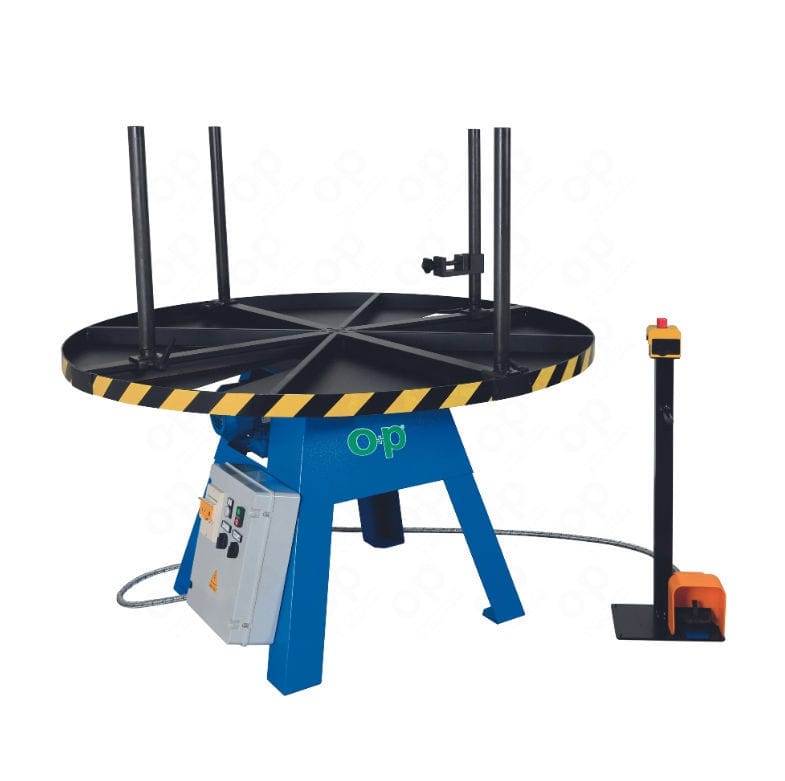 Hose rewinder-winder - AV01 EL - OP Srl - motorized