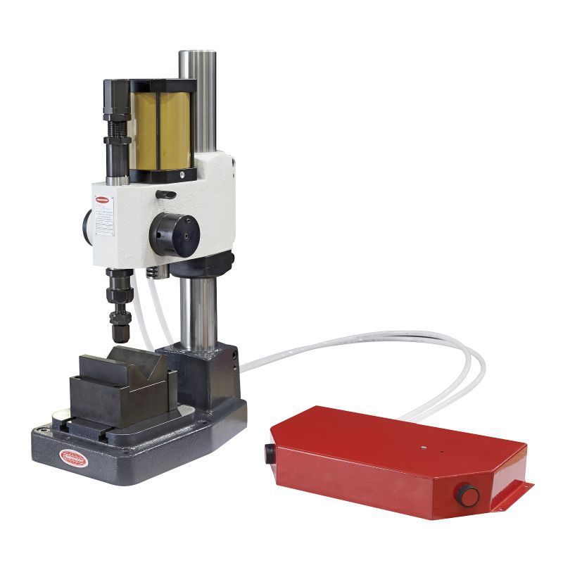 Impact marking machine - MB 21 - OP Srl - benchtop / for tubes / pneumatic