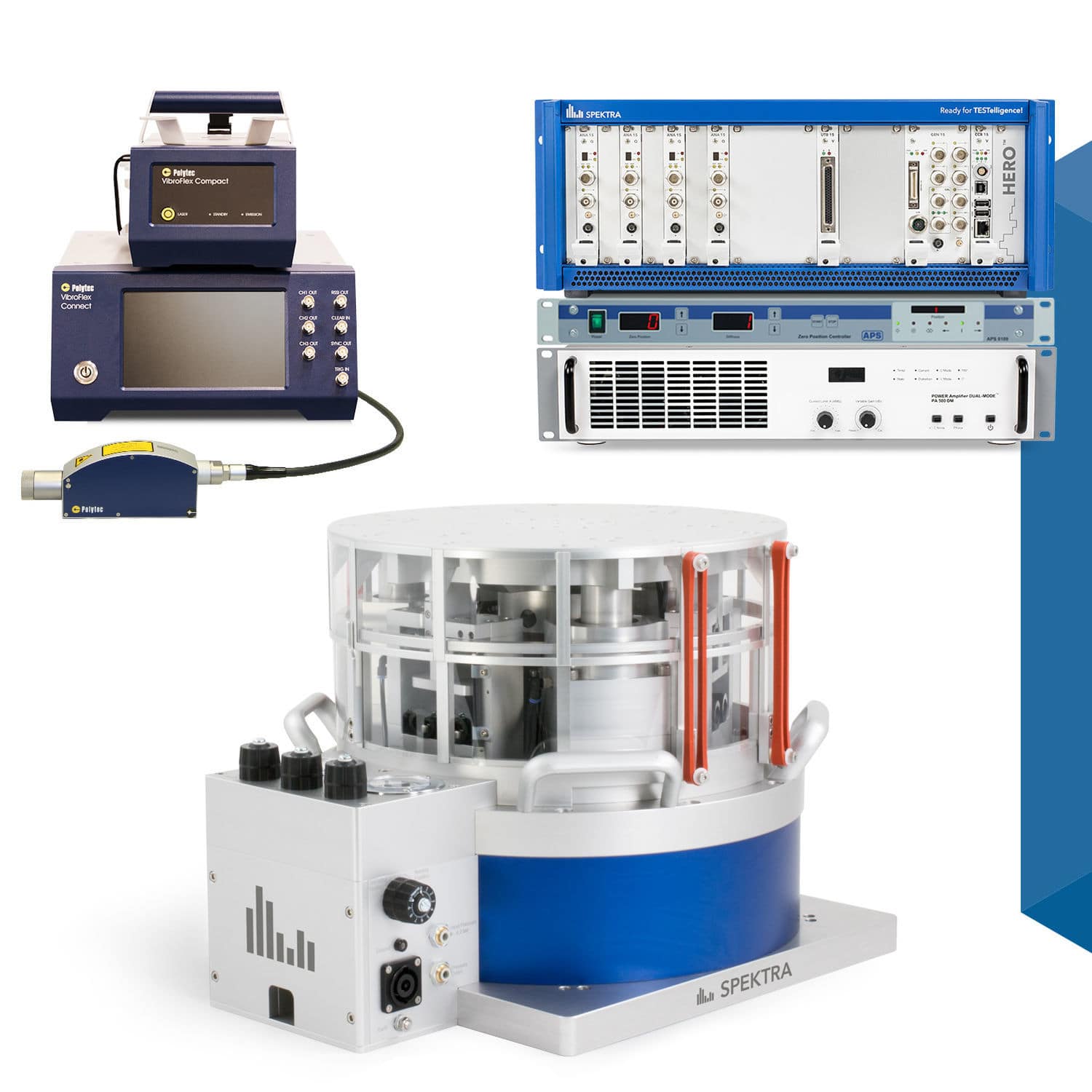 Laser calibration system - CS Q-LEAP™ P-SINE with SE-13 - SPEKTRA ...