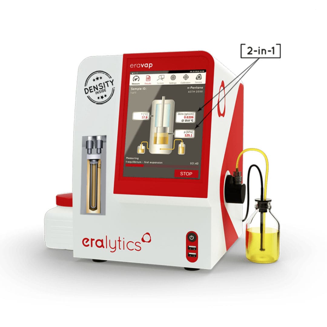 Vapor pressure tester - ERAVAP - eralytics GmbH - density / for fuel ...