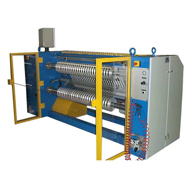 Slitting machine with packing system - Calemard - fully-automatic / in-line