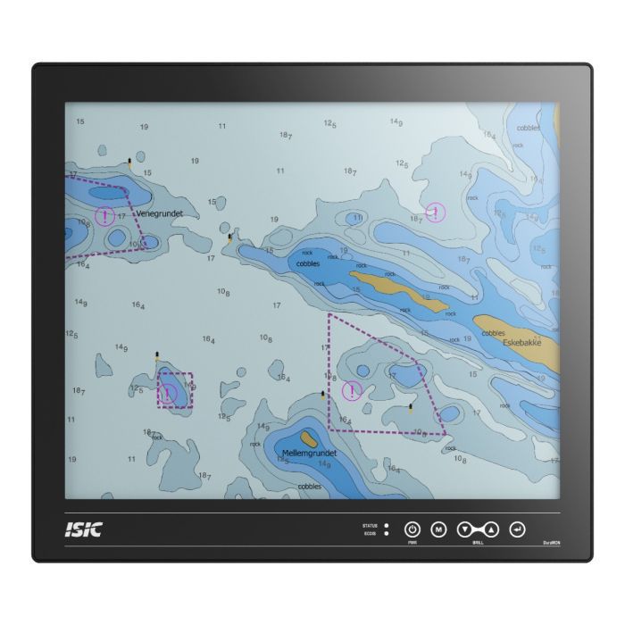 LCD monitor - DuraMON 19" G-Line - ISIC A/S - PCAP capacitive touch ...