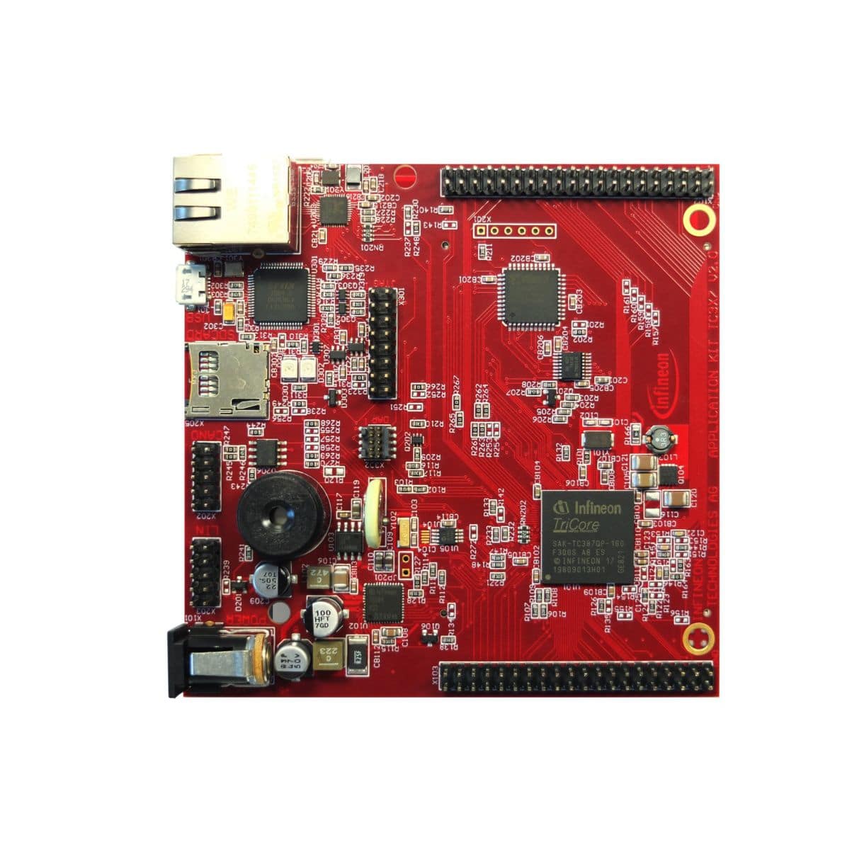 32-bit microcontroller - KIT_A2G_TC387_3V3_TFT - Infineon Technologies ...