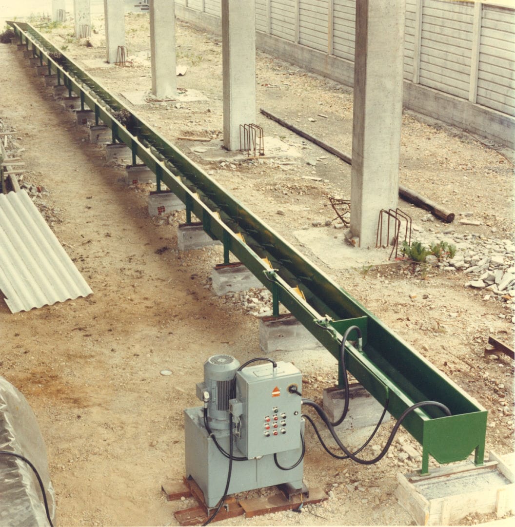 Harpoon conveyor - OMSAT FRANCE - hydraulic / transfer / automatic