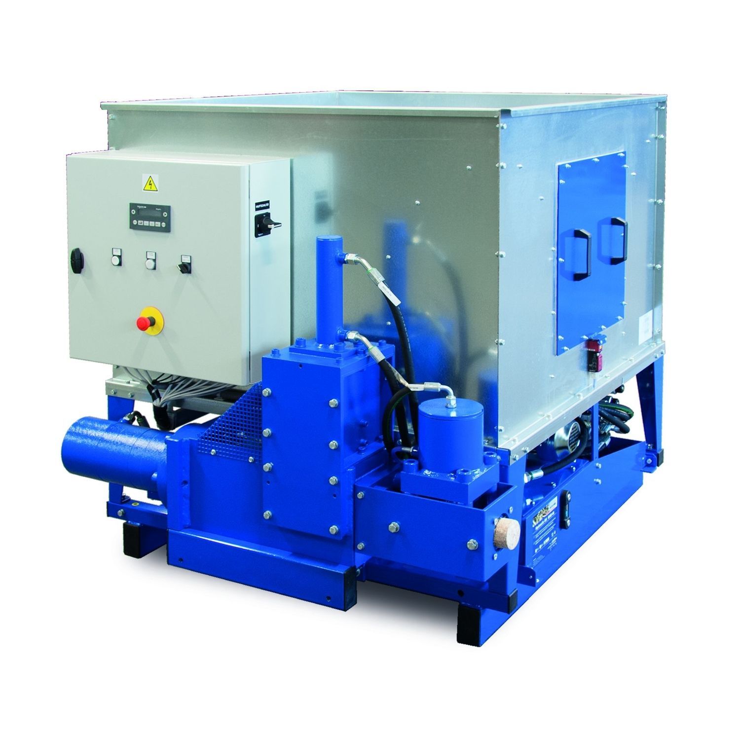 Chip briquette press - OMSAT FRANCE