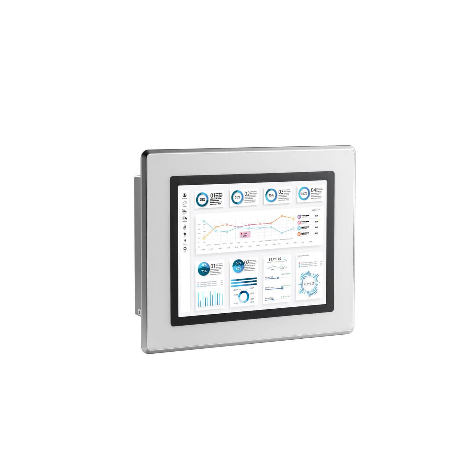 LED backlight panel PC - IRTPTH104SB1OOA - IronTech Solutions, SL - 5 ...