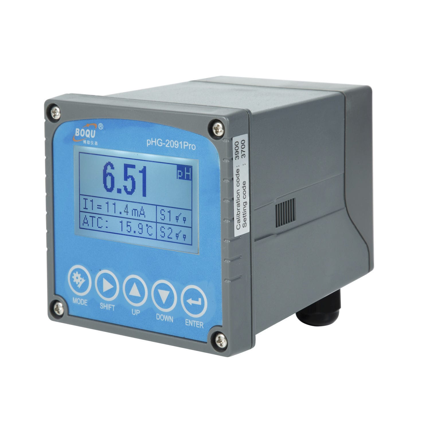Wall-mounted pH meter - PHG-2091Pro - Shanghai Boqu Instrument Co.,Ltd ...