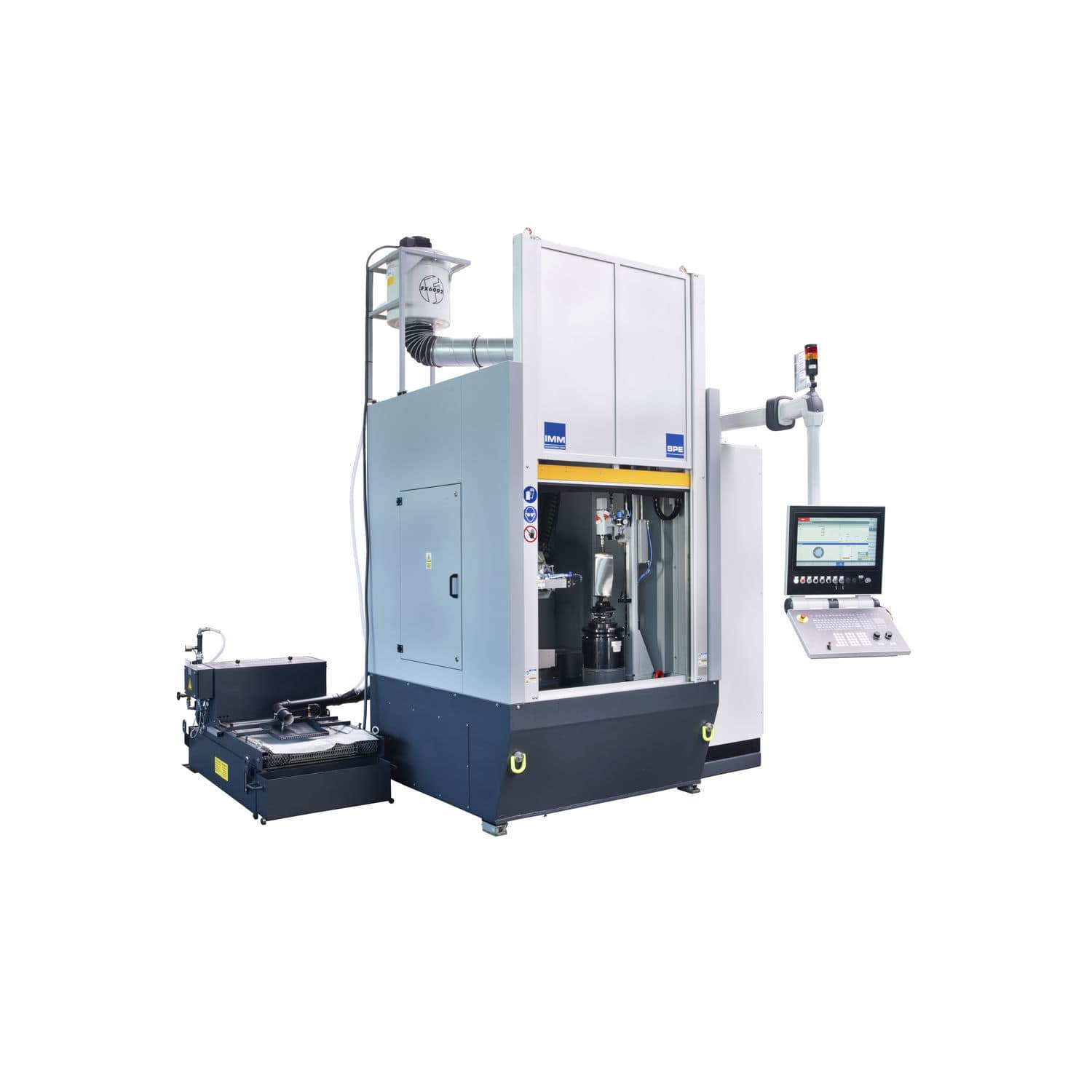 Turbine blade grinding machine - SPE - IMM Maschinenbau GmbH - surface ...