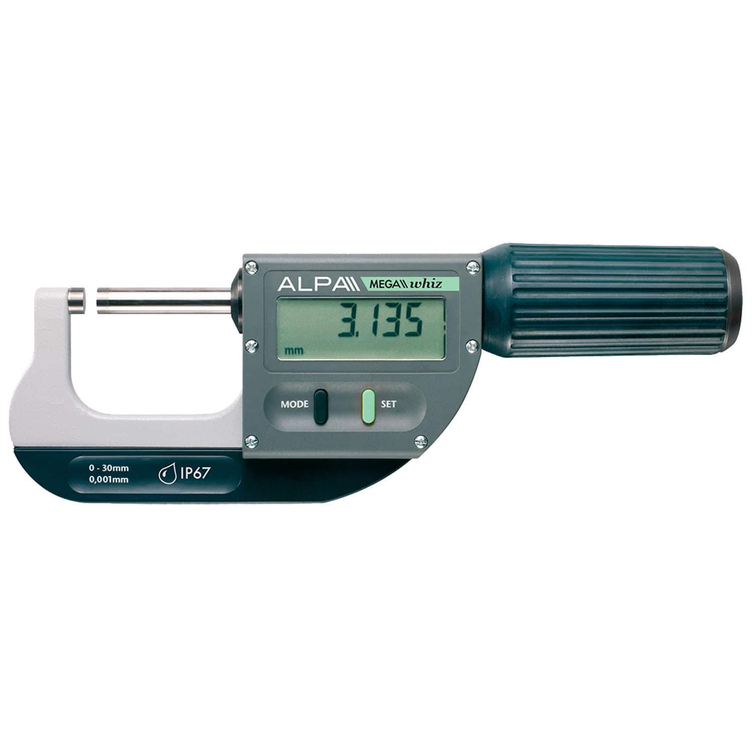 Outside micrometer - MEGA\whiz - Alpa Metrology - digital / waterproof