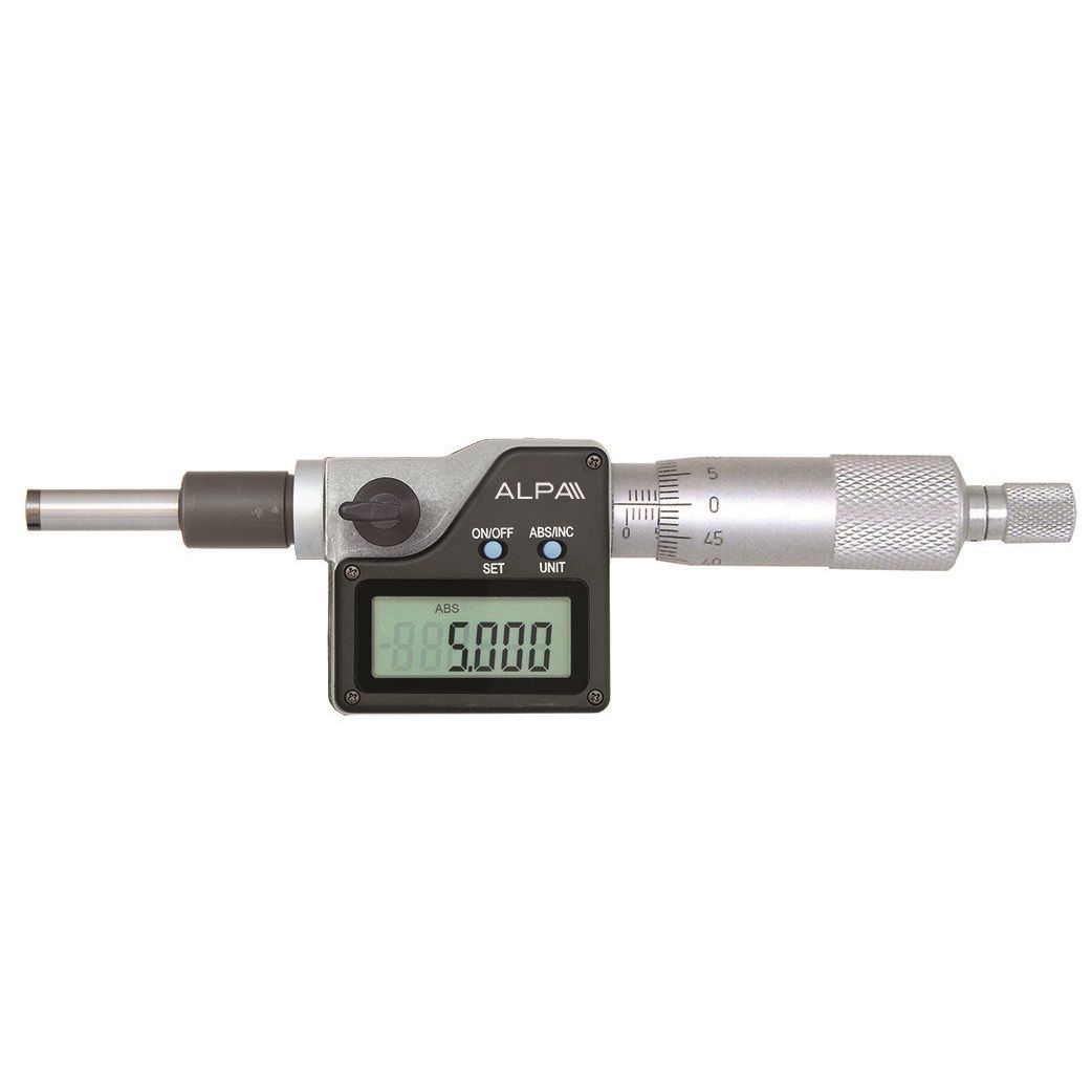 Digital display micrometer head - BA087 - Alpa Metrology