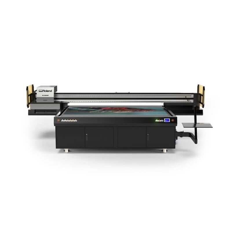 4-color large format printer - EU-1000MF - ROLAND - 6-color / flat bed ...