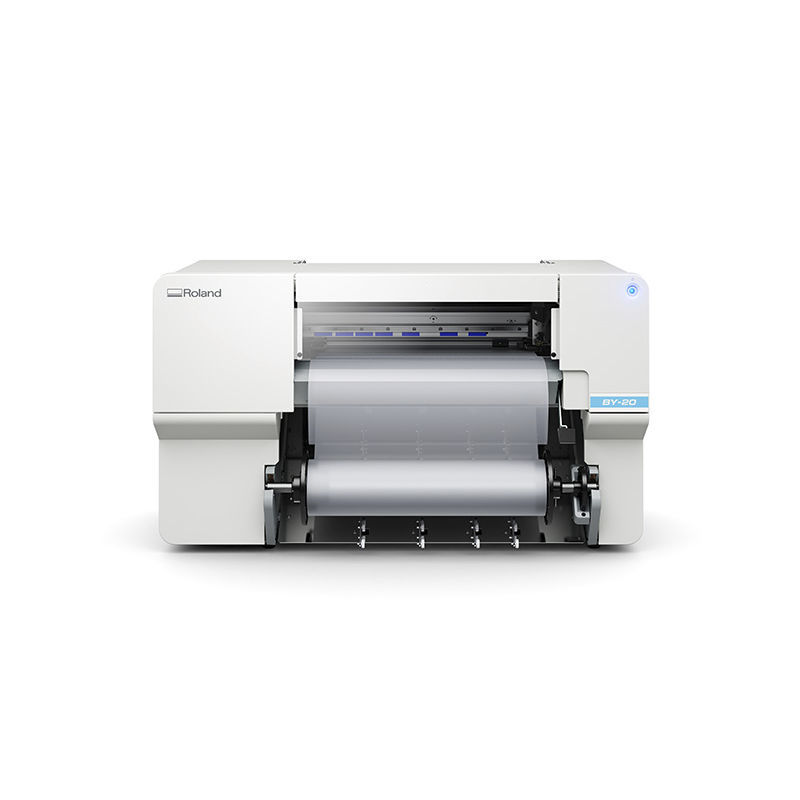 Inkjet printer - BY-20 - ROLAND - desktop / 5-color / compact