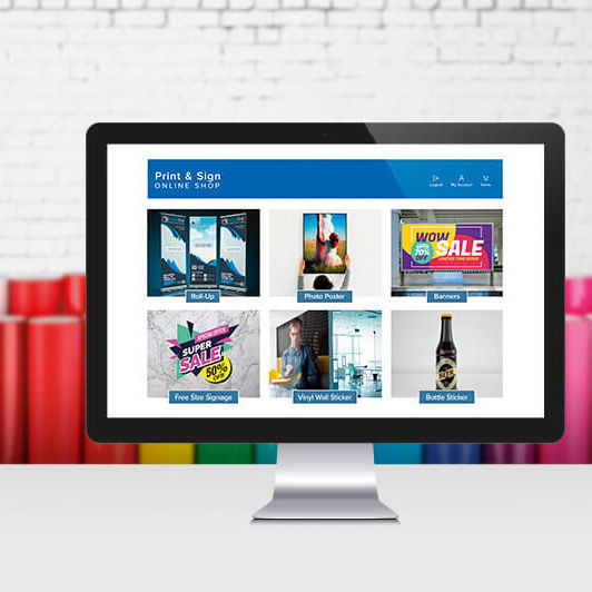 Design software - PERSBIZ - ROLAND - printing / cloud-based / online