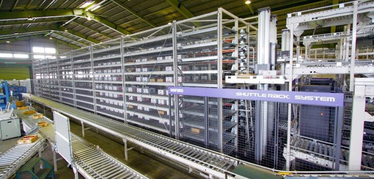 Shuttle storage system - Shuttle Rack M - DAIFUKU