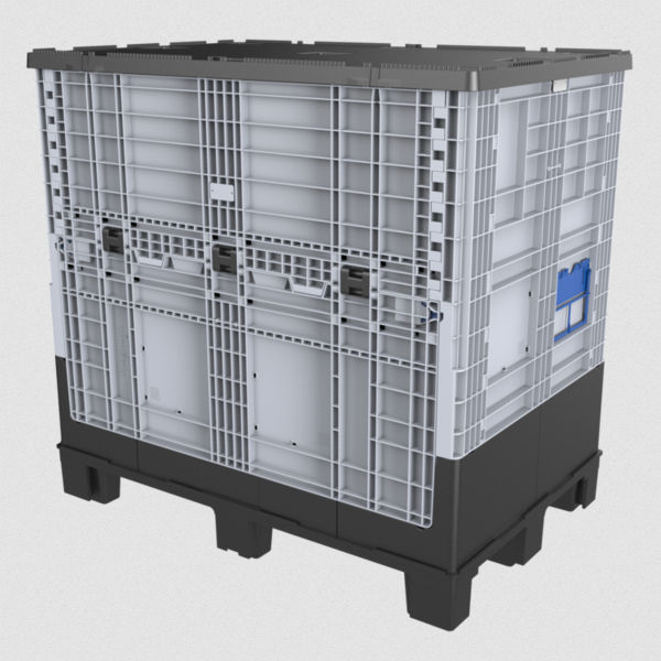 Plastic pallet box - Magnum Hélium® - Schoeller Allibert - storage ...