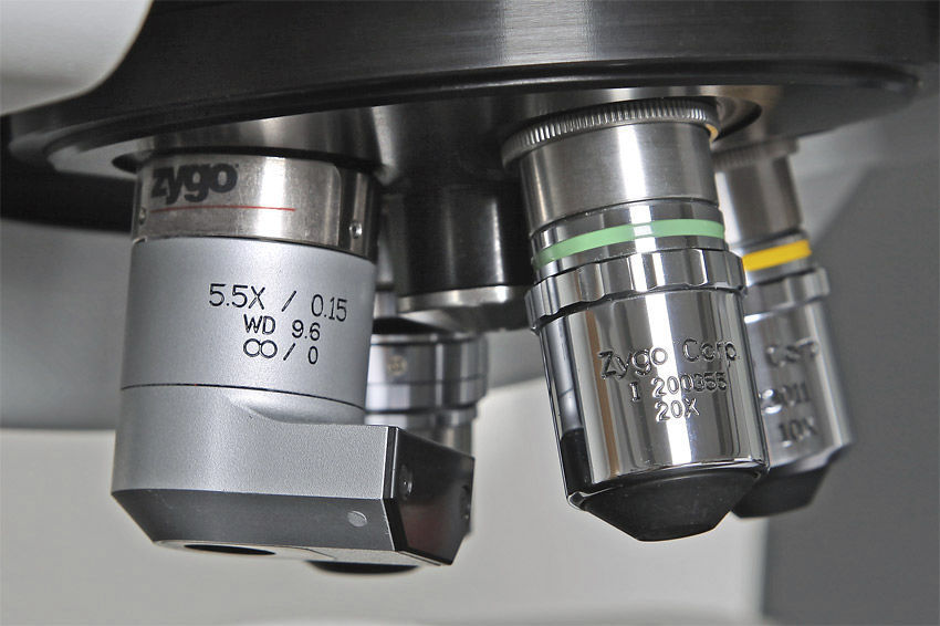 Digital microscope - Zygo - inspection / 3D / fluorescence