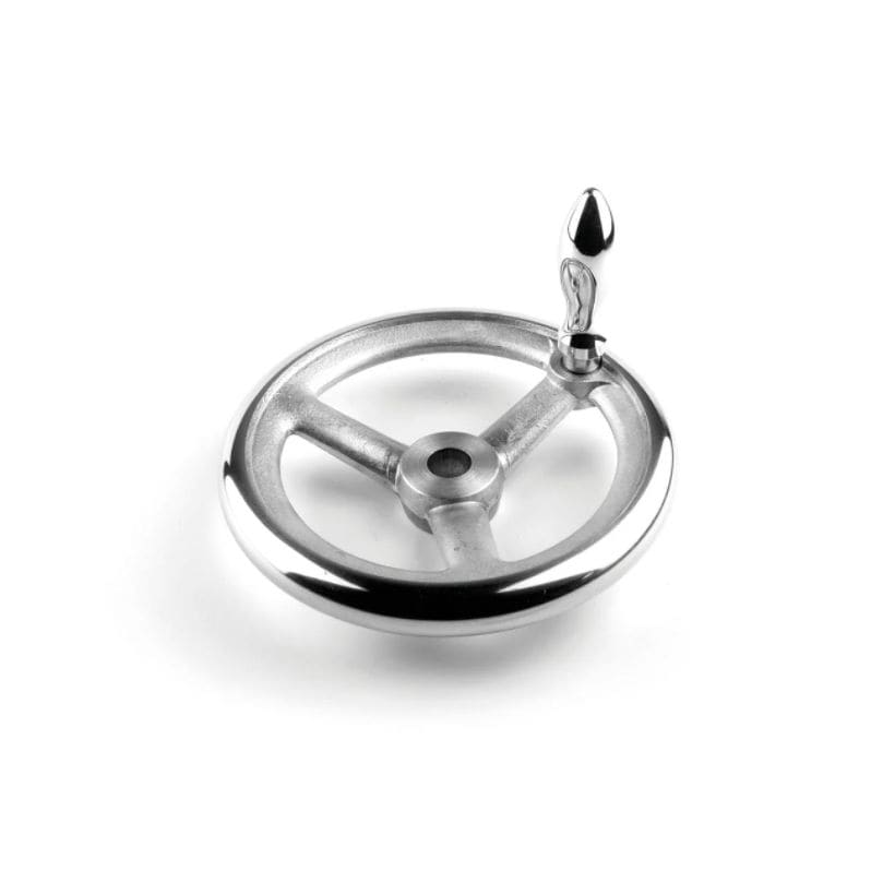 Operating handwheel - ALVR3+Y - GAMM - 3-spoke / aluminum