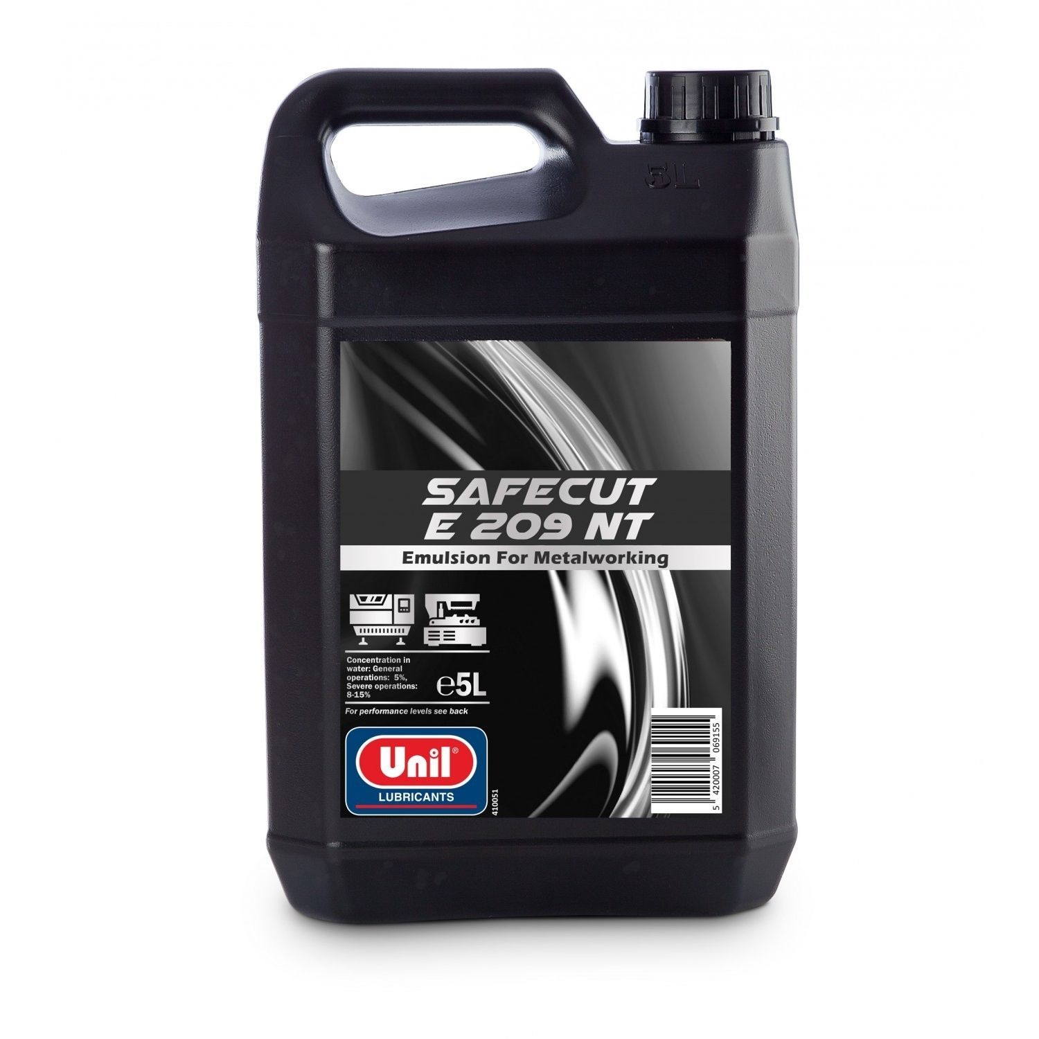 Metal metalworking fluid - SAFECUT E 209 NT - UNIL LUBRICANTS - for ...