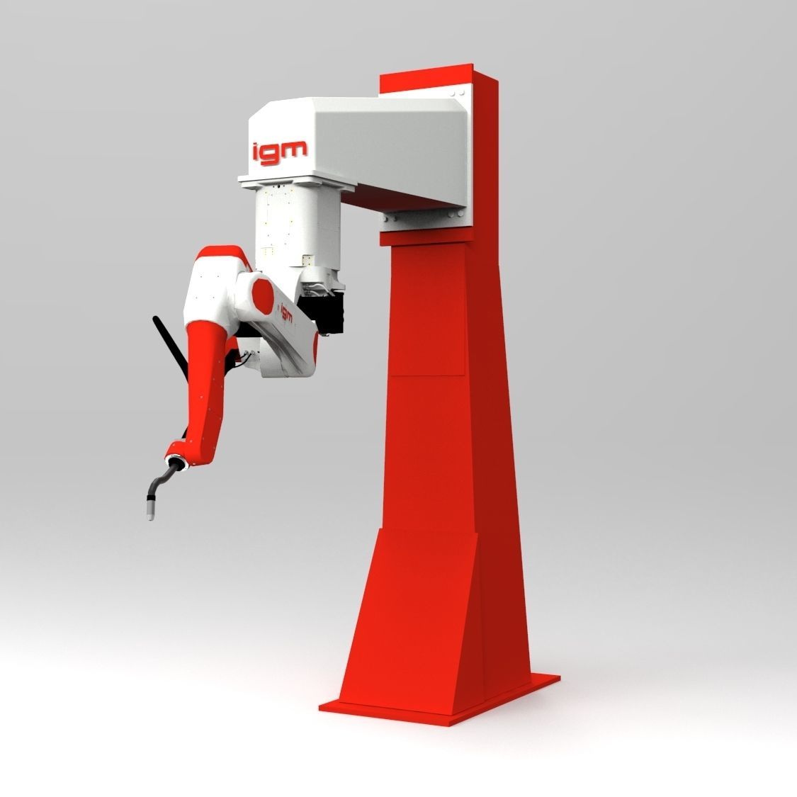 Electric positioner - igm Robotersysteme AG - manual / rotary / vertical