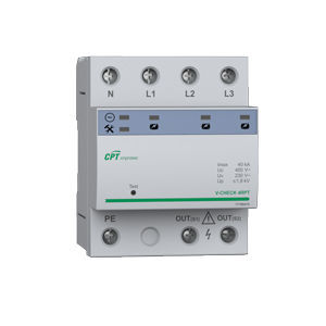Type 2 surge protector - V-CHECK 4RPT - Cirprotec - 4-pole / combined