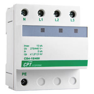 Type 2 surge protector - CS4-15/400 - Cirprotec - type 1 / class II ...