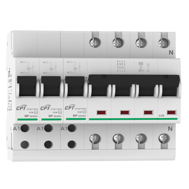 Surge protector for telecom applications - V-CHECK 4MP-63 - Cirprotec ...