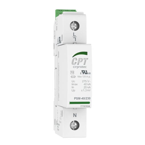 Type 2 surge protector - PSM1-40/120 - Cirprotec - class II / for telecom applications / for ...