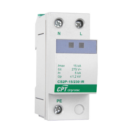 Type 2 surge protector - CS2P-15/230 - Cirprotec - class II / for telecom applications / for ...