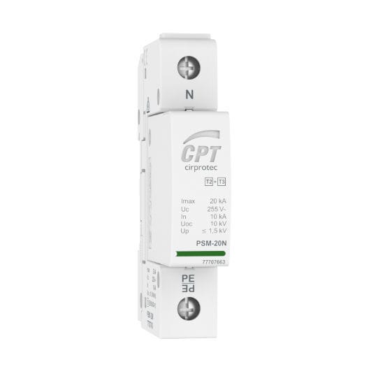 Type 2 surge protector - PSM1-20N - Cirprotec - type 3 / class II ...