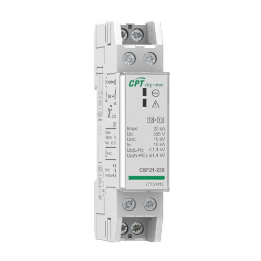 Type 2 surge protector - CSF21-48 - Cirprotec - type 3 / class II ...