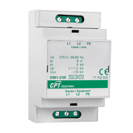 Type 3 surge protector - DM1-230 - Cirprotec - class III / for telecom ...