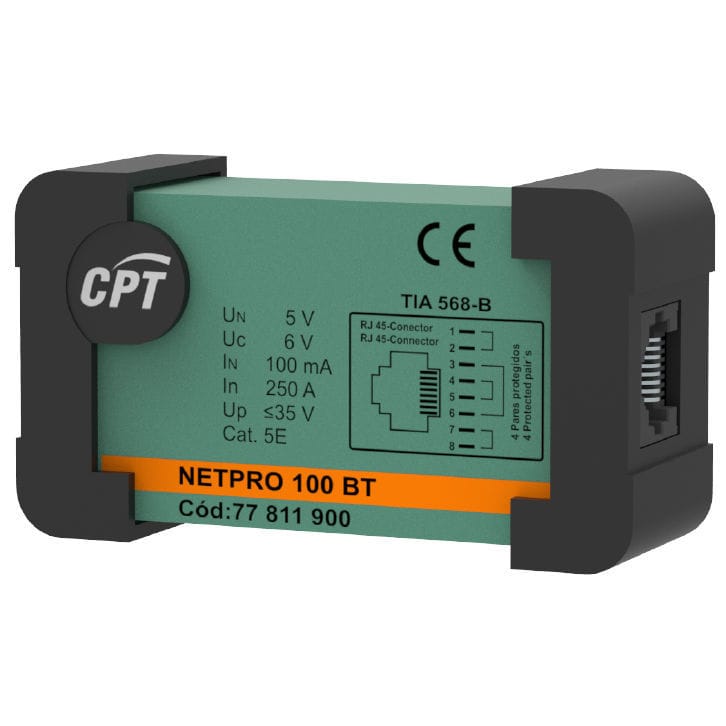 Cat 5/Cat 6 network surge protector - NETPRO 100BT - Cirprotec ...