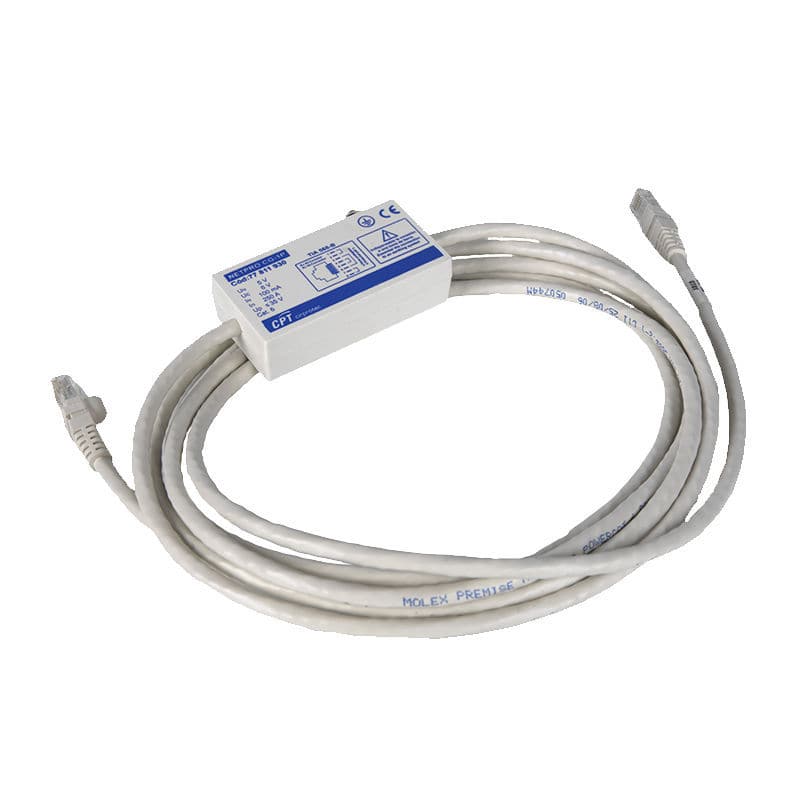 Cat6 line surge protector - NETPRO CG-1P - Cirprotec - Ethernet network ...
