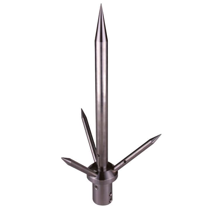 Stainless steel lightning rod - P-FRANKLIN - Cirprotec